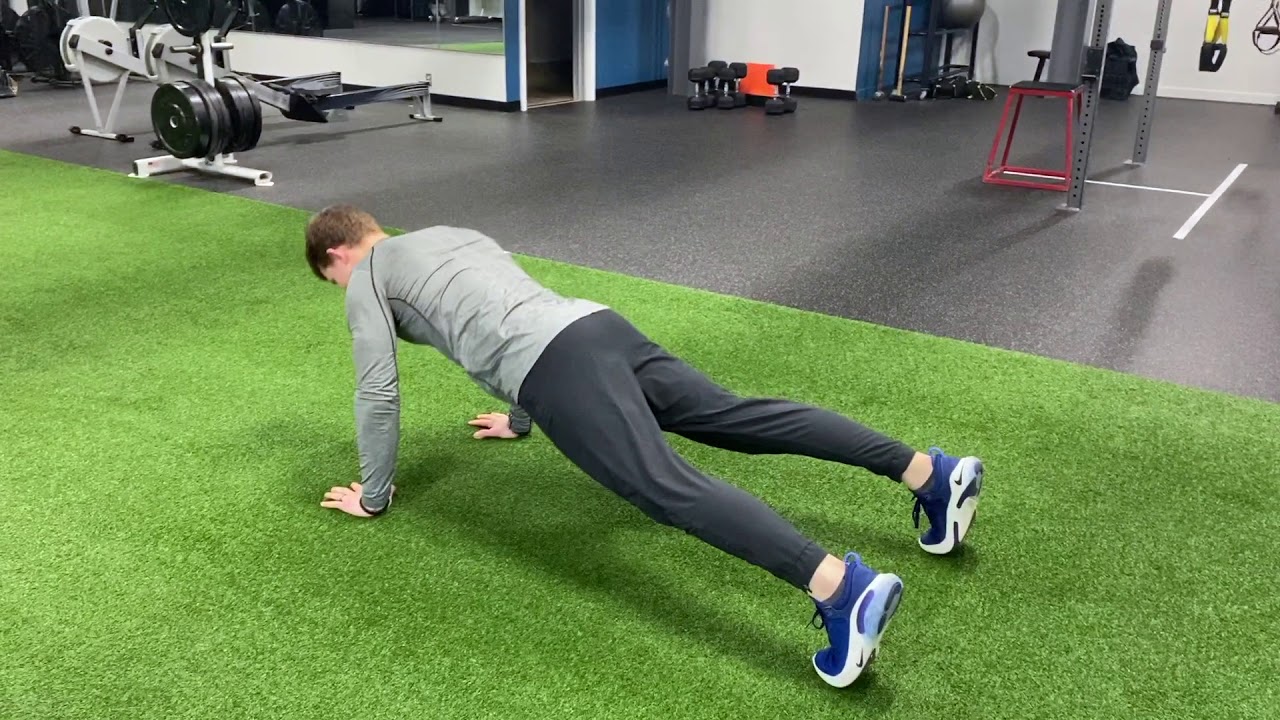 Push Up + T Hold Ladder - YouTube