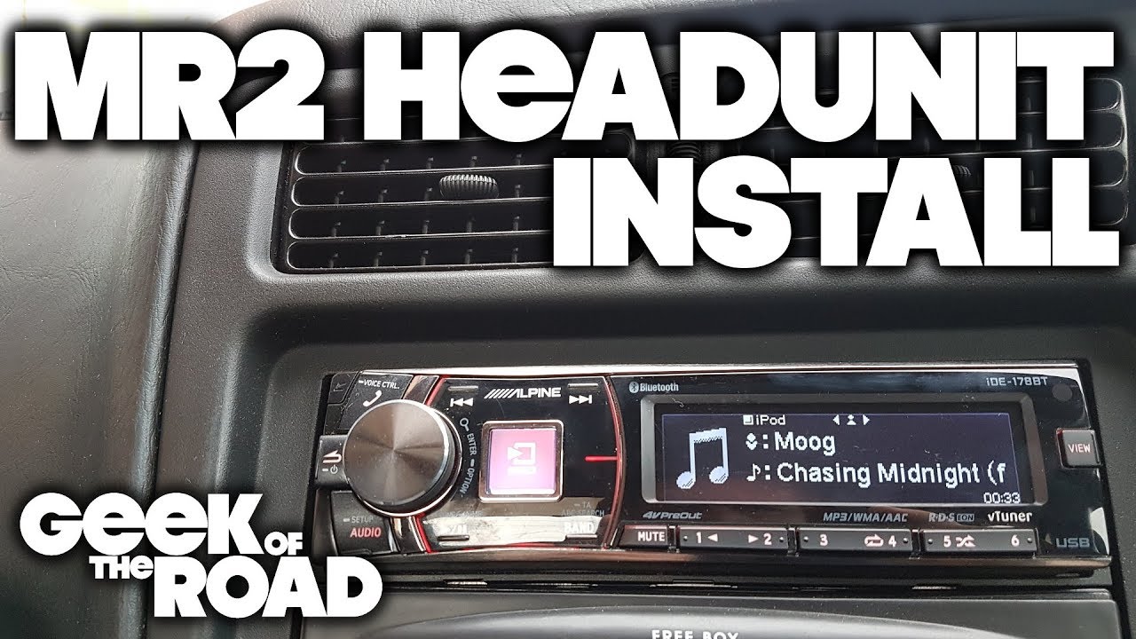 MR2 Headunit Installation - YouTube