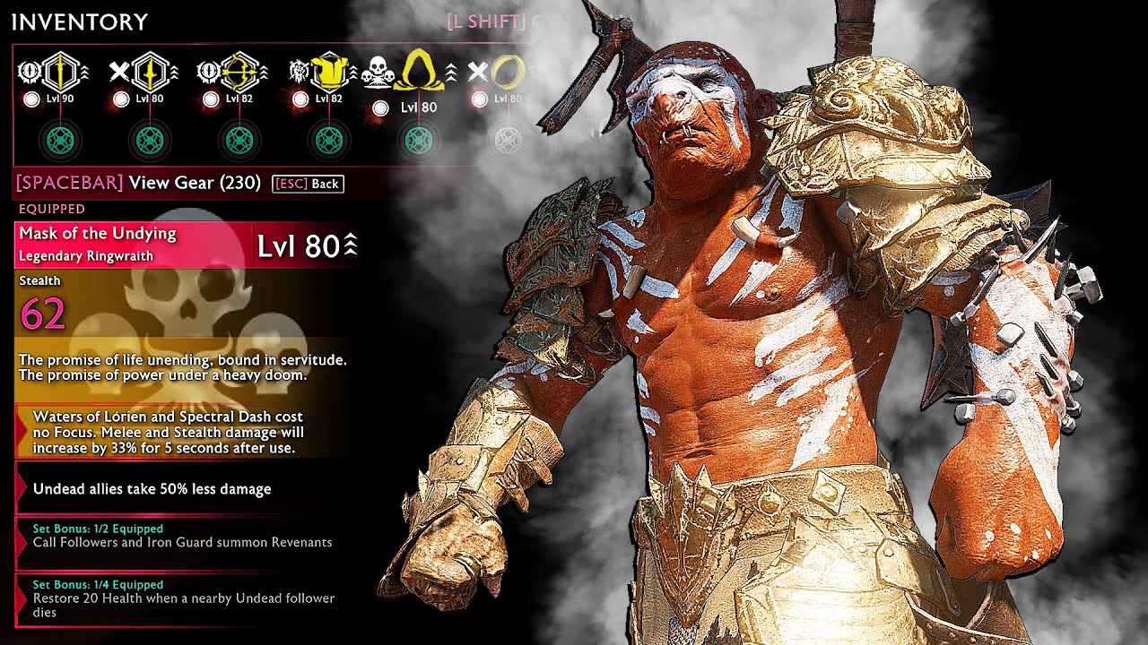 SHADOW OF WAR - UNIQUE BEAST BUTCHER OVERLORD ASSASSIN IN NEMESIS ...