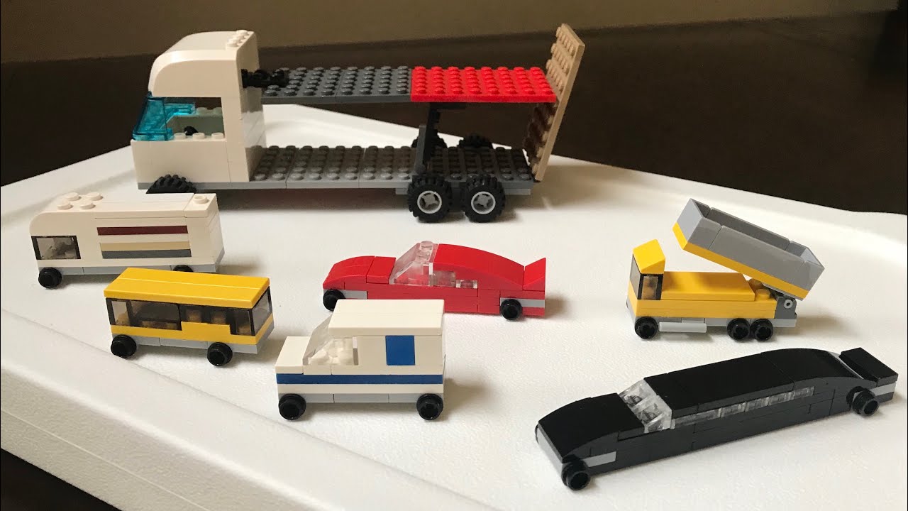 How to make LEGO mini cars - My Own Creations (MOC) - YouTube