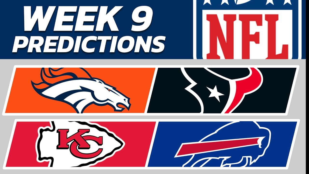 Week 9 NFL Predictions (With Math!) - YouTube