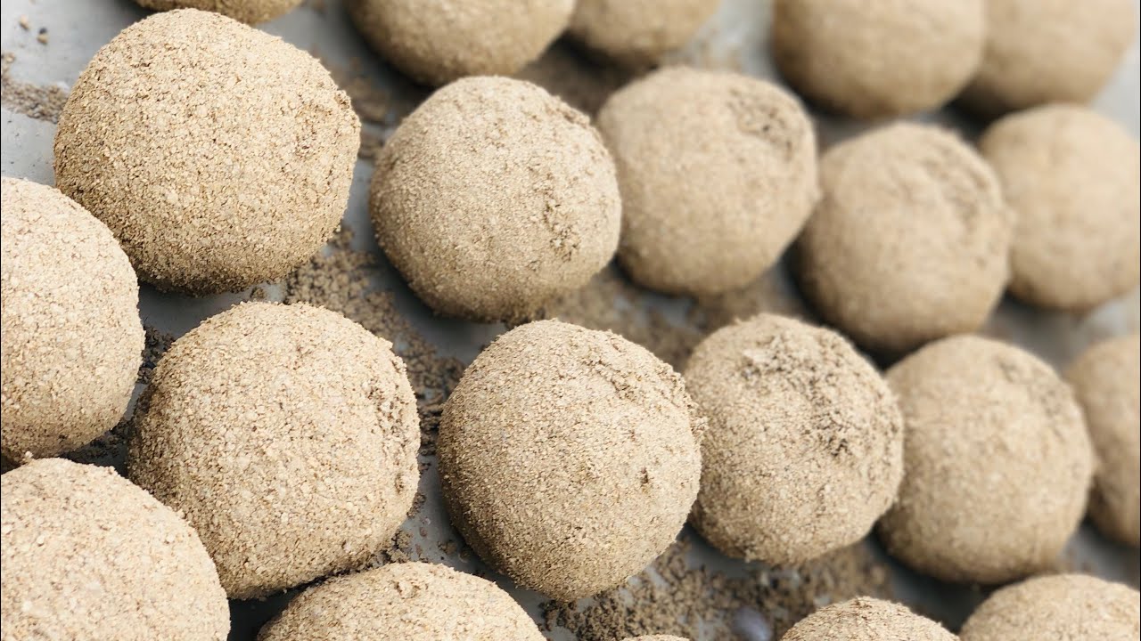 ASMR:Dipping Series Part 2||FAILED 😞Golden Hard sand balls Crumbling( I ...