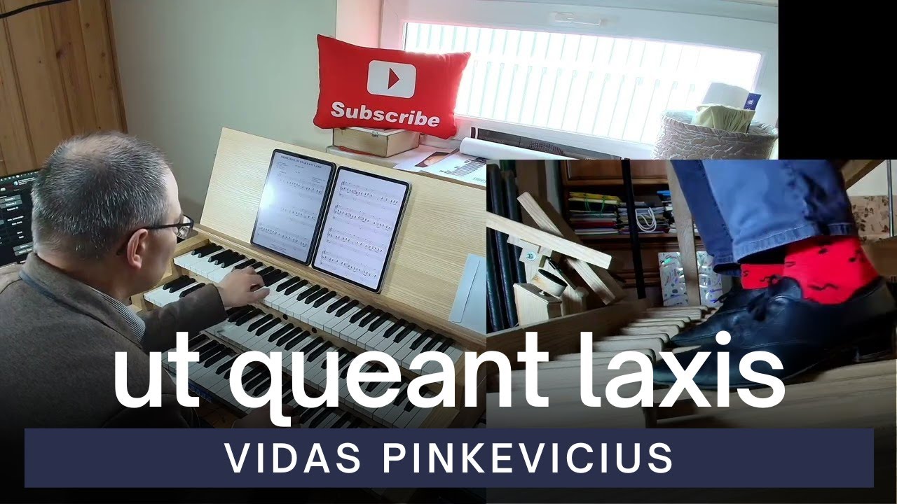 Vidas Pinkevicius - Meditation on Ut queant laxis, Op. 347 | Hauptwerk ...