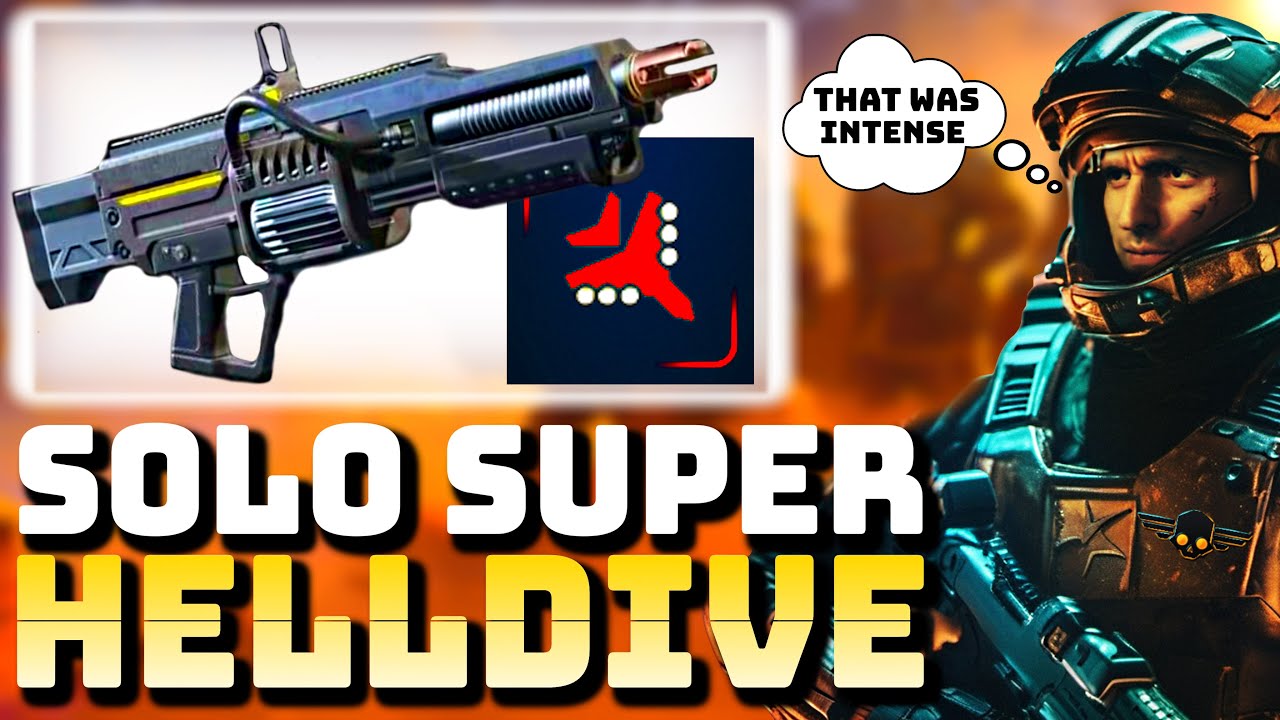 I COMPLETED SOLO SUPER HELLDIVE WITH THIS BUILD - HELLDIVERS 2 BEST ...