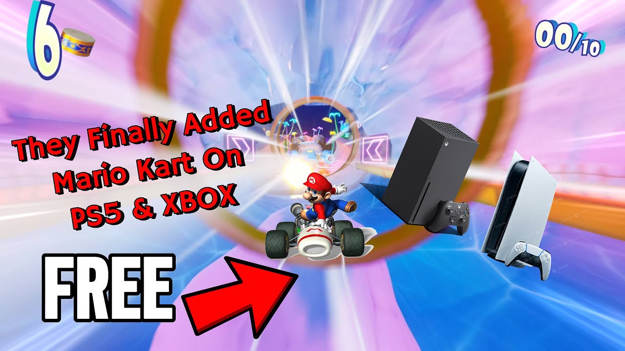 They Finally Added Mario Kart On PS5 & XBOX | FREE !! - YouTube