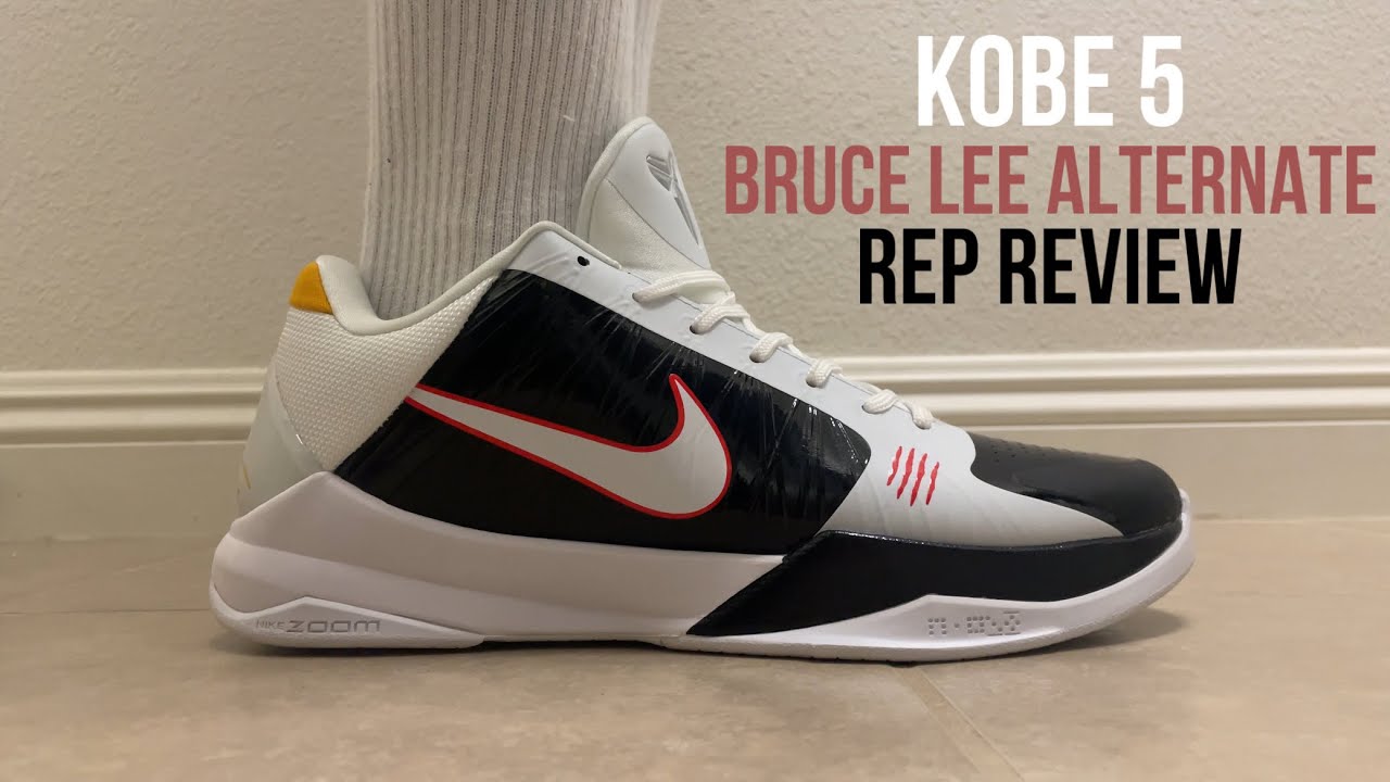 Kobe 5 Bruce Lee Alternate Rep Review |Better Than Dhgate? | HahaStyle ...
