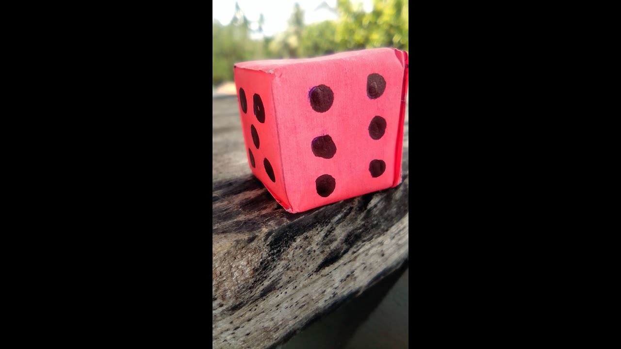 DIY|How to make Easily origami paper dice at home|Cmplt Instructions ...