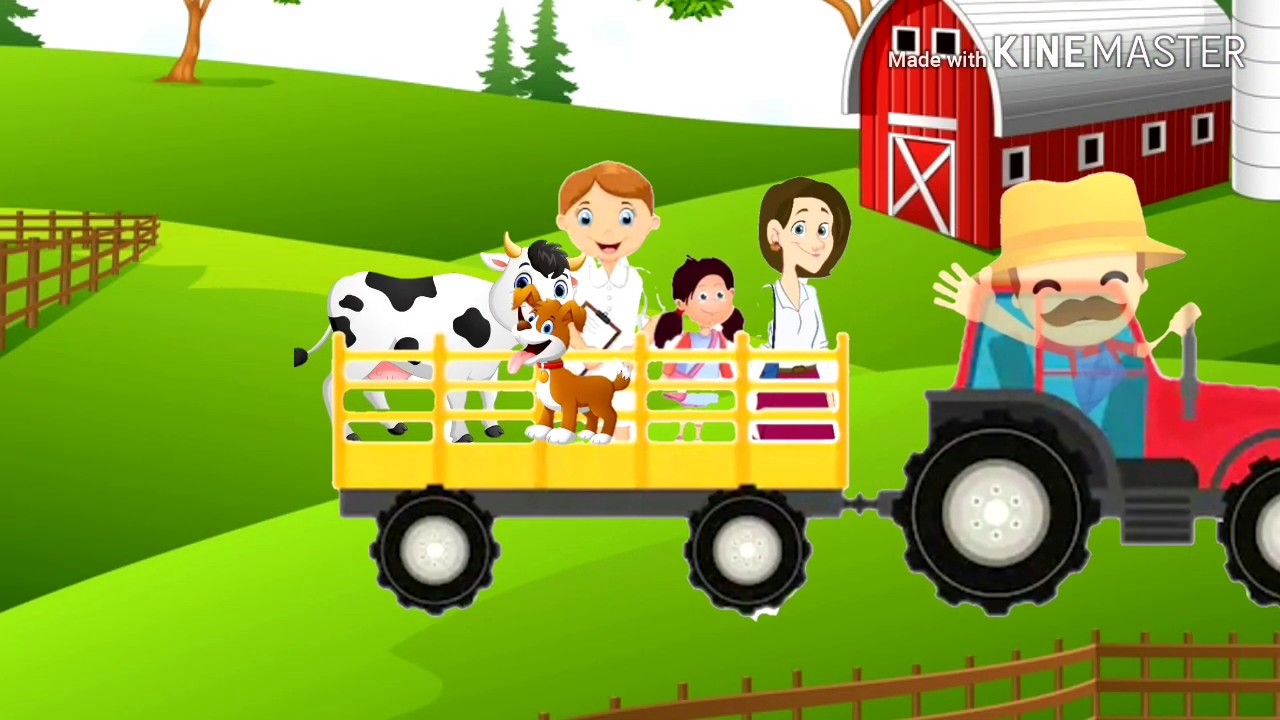🧀 Farmer in The Dell | Nursery Rhymes | Kids Songs and Baby Rhymes from ...