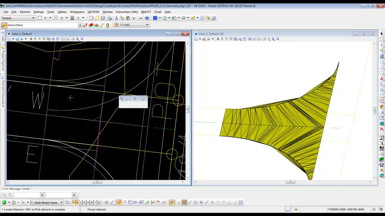 Road2 SS4 2.9 Intersection Design Creating The Island - YouTube