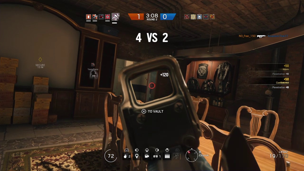 Siege - sweet ACE with Sledge - YouTube