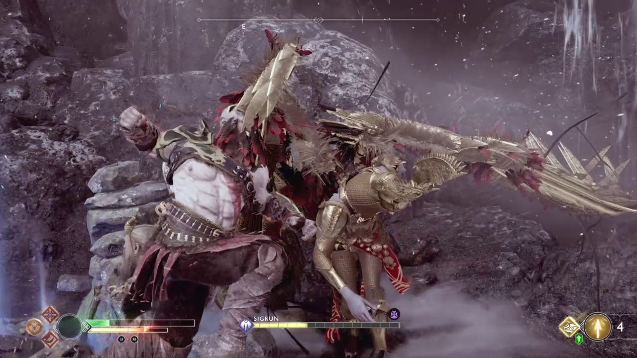 God of War - How To Defeat Sigrun (Valkyrie Queen) Toughest Boss. - YouTube