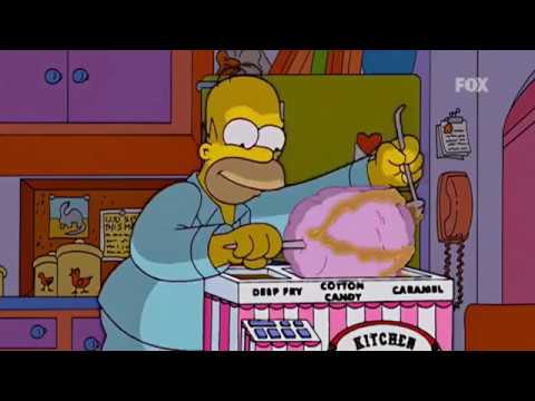 Caramel on Cotton Candy - The Simpsons - YouTube