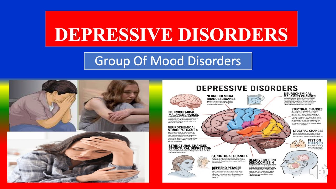 DEPRESSIVE DISORDERS - Definition, types, causes, pathophysiology ...