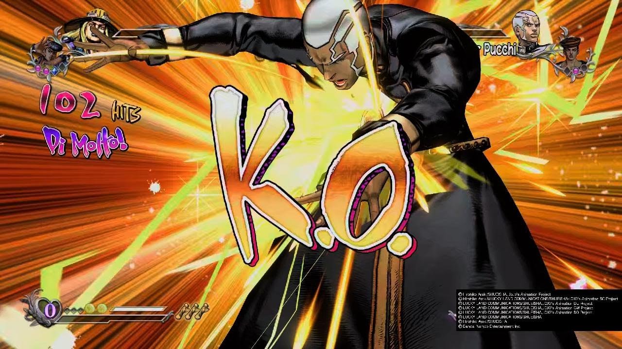 JoJo's Bizarre Adventure ASBR Online Nyhoo PUCCI. - YouTube