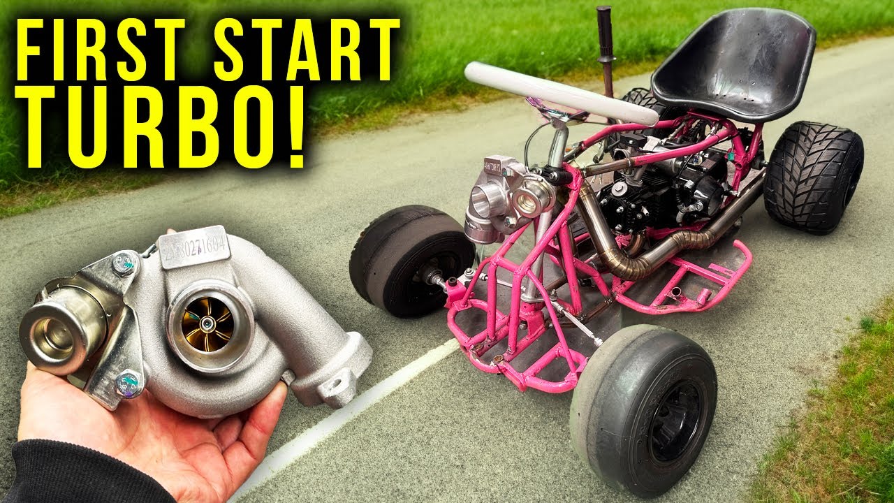 125cc TURBO Go Kart Build | Part 3 (Fuel Injected) - YouTube