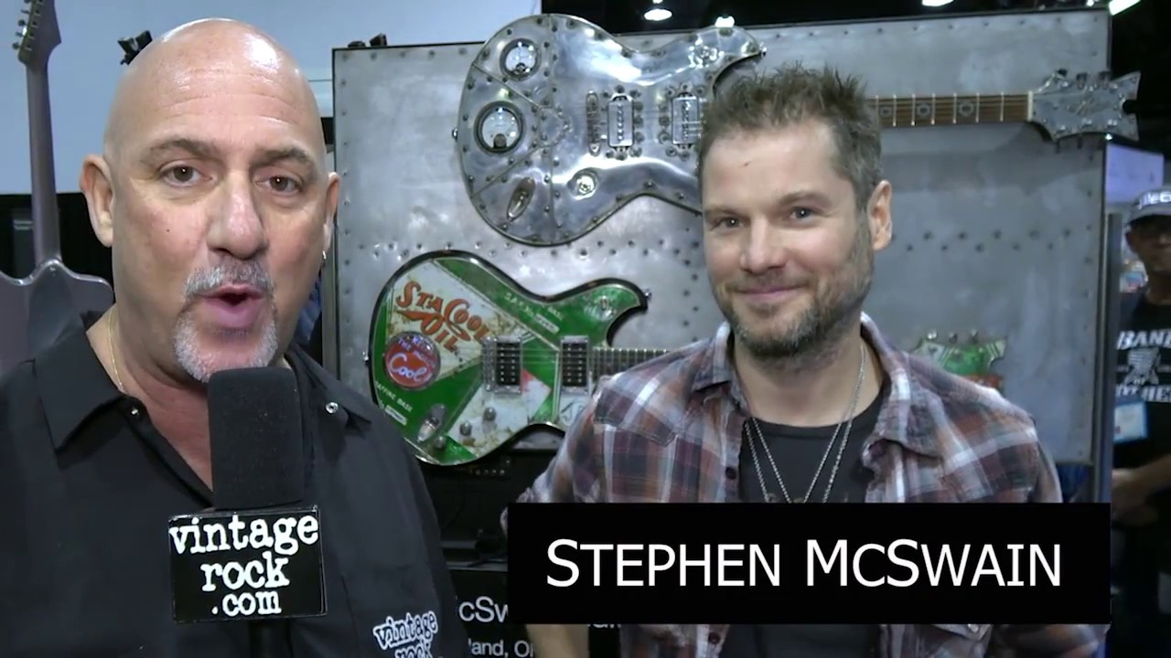 NAMM 2017: Stephen McSwain (McSwain Guitars) - YouTube