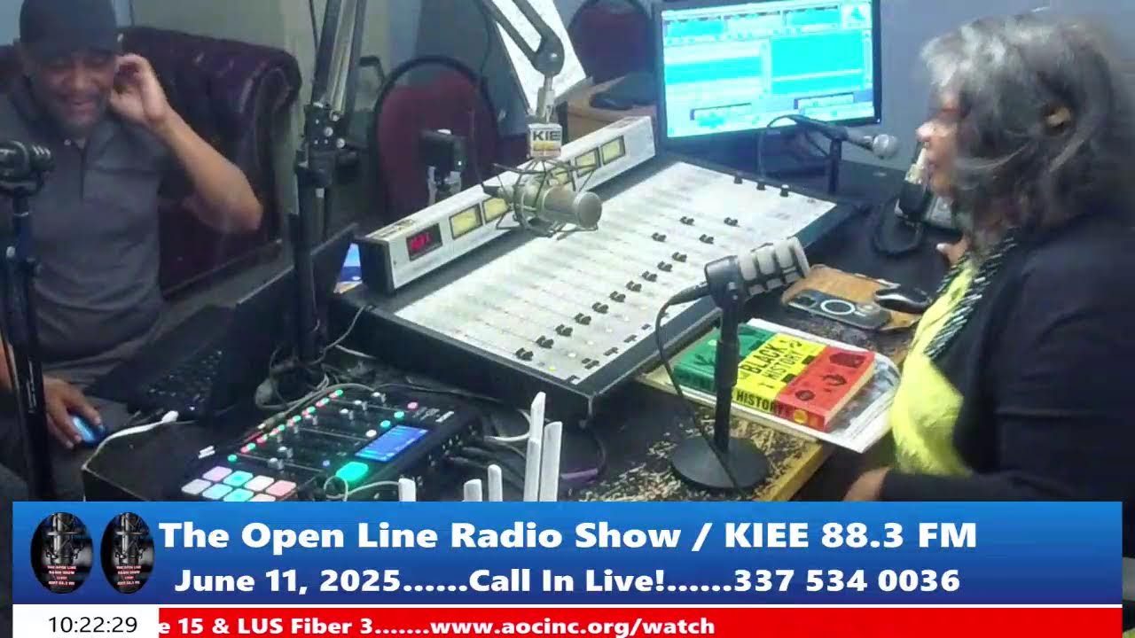 The Open Line Radio Show Live! June 11, 2025 - YouTube