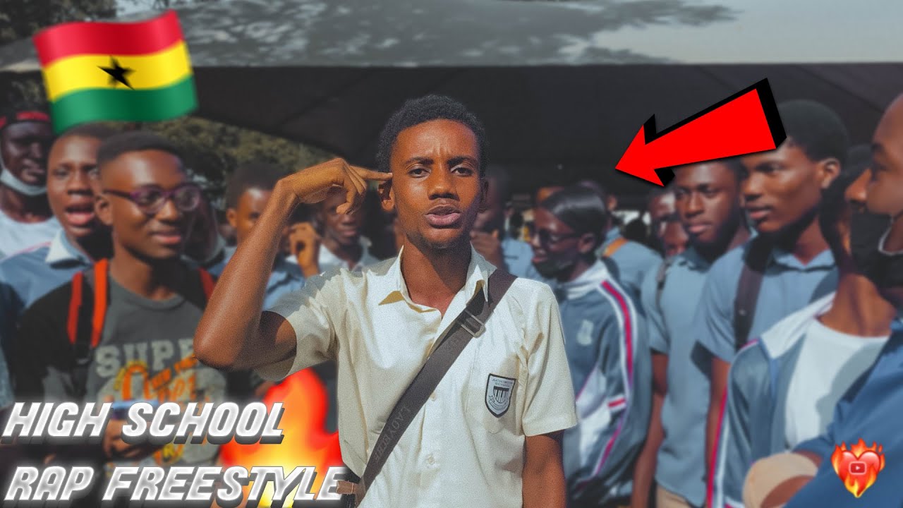 High School Rap Freestyle!! (Ghana Edition) - YouTube