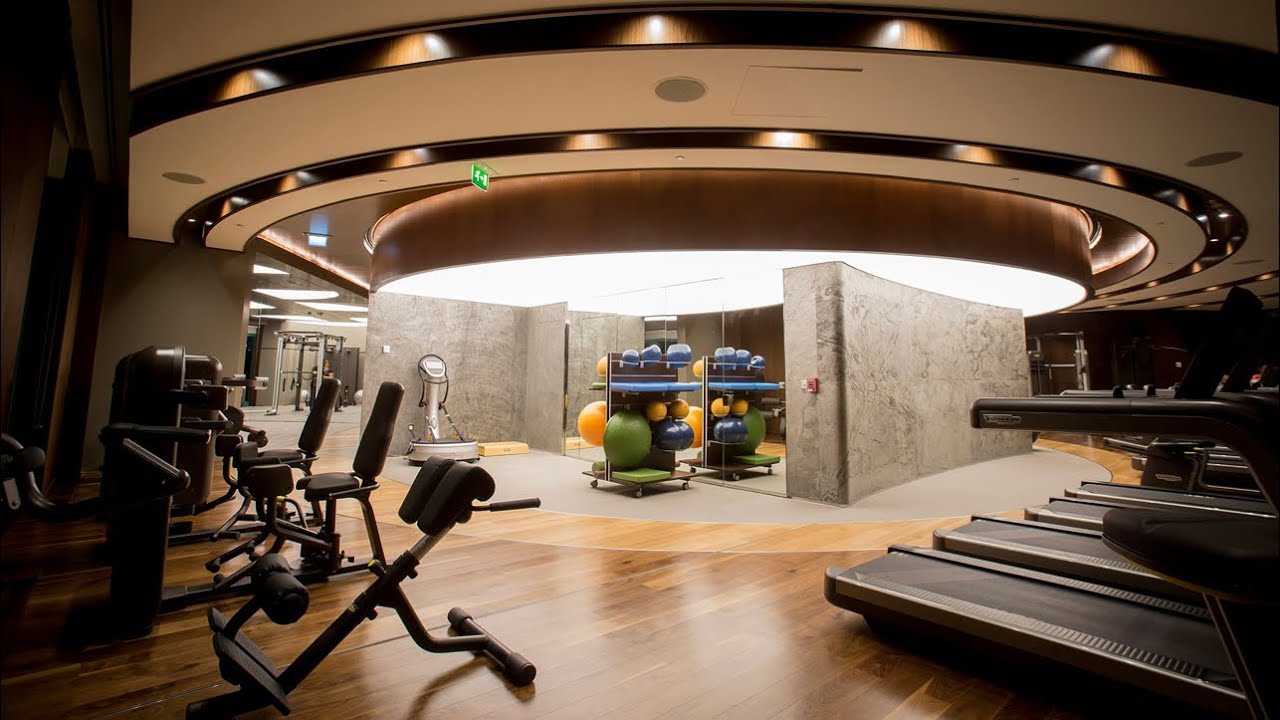 Atlantis the Palm: Gym & Spa area 2022 - YouTube