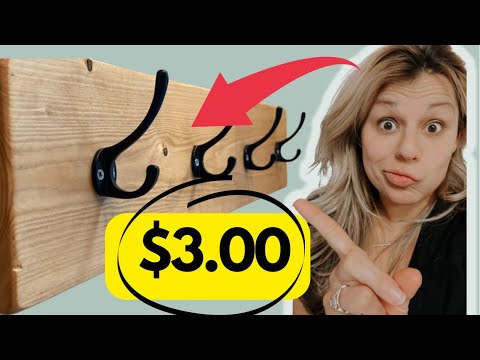 How To Make Key Hook For Wall
