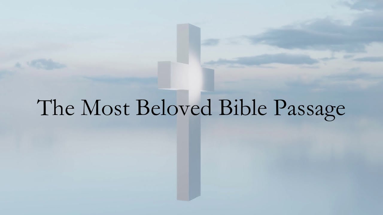 The Most Beloved Bible Passage; Matthew 6:25-34 ESV - YouTube