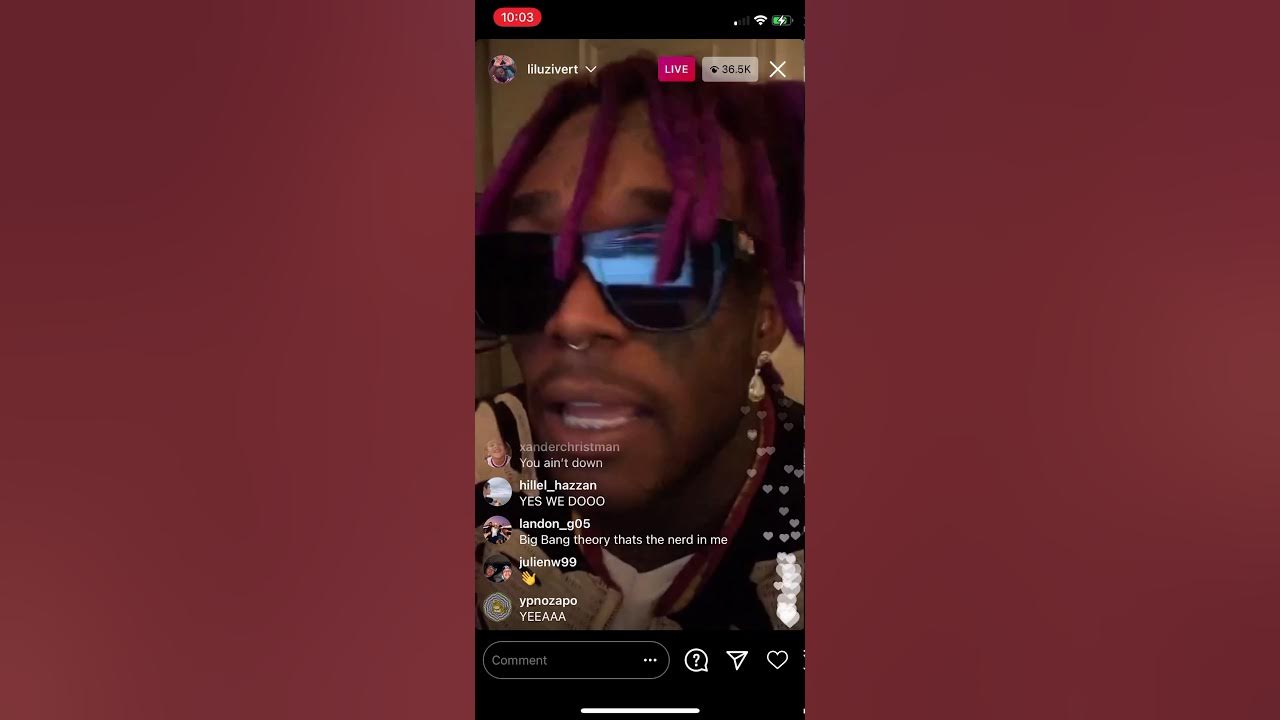 Regular Lil Uzi Vert Ig Live Snippet - YouTube