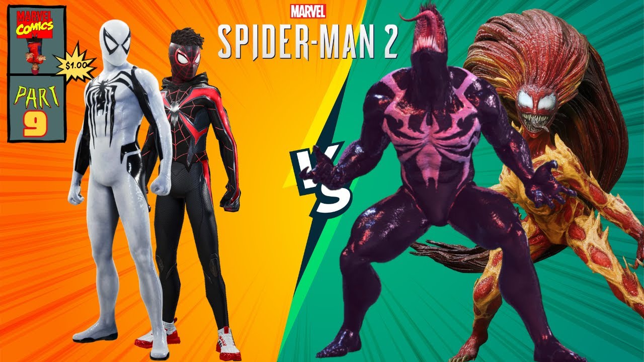 The Spider-Men vs. Scream and Venom | Marvel’s Spider-Man 2 (FINALE ...