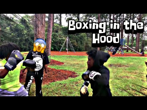 Me and Xoshame hosted a BOXING match in the HOOD (It got Intense ...