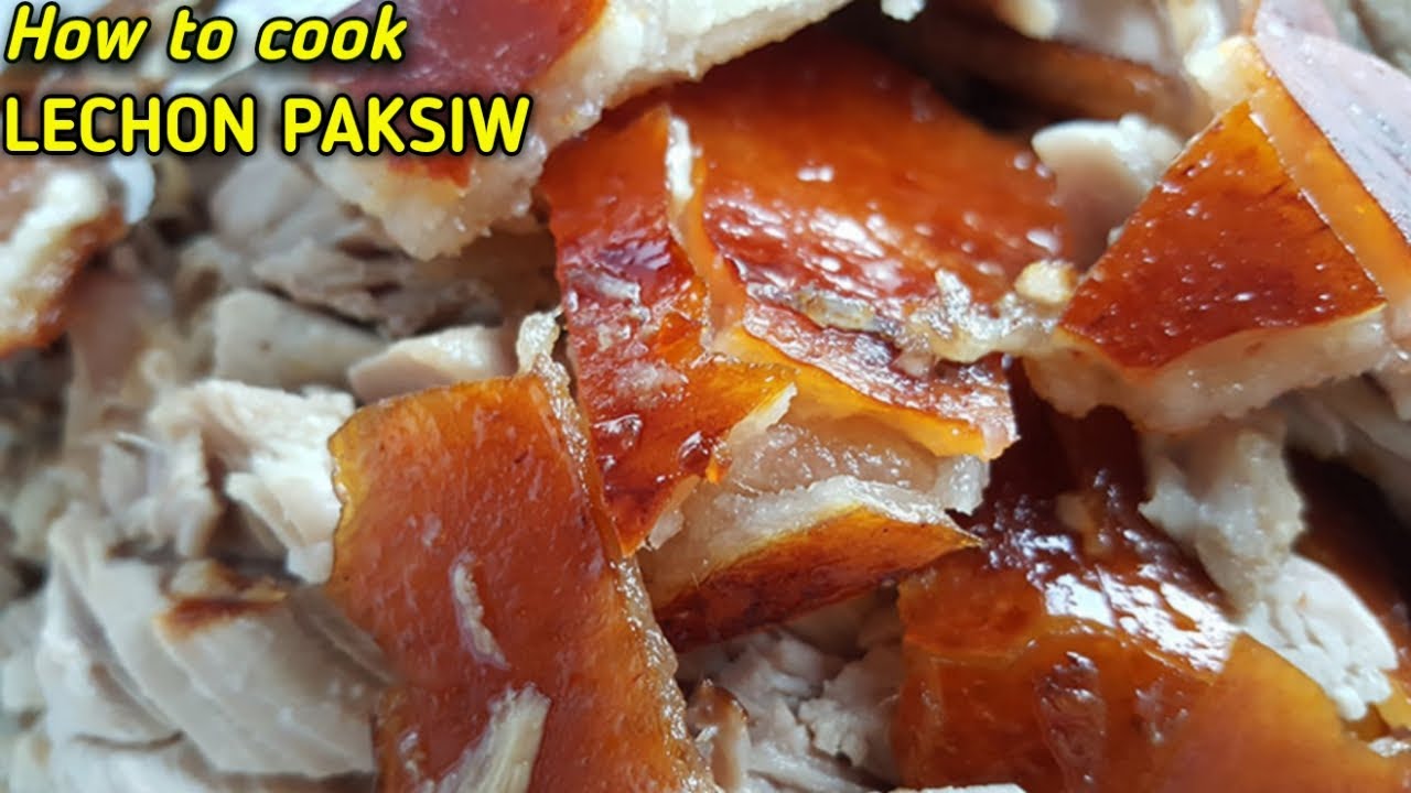 HOW TO COOK LECHON PAKSIW || LEFT-OVER LECHON BABOY || PORK LECHON ...