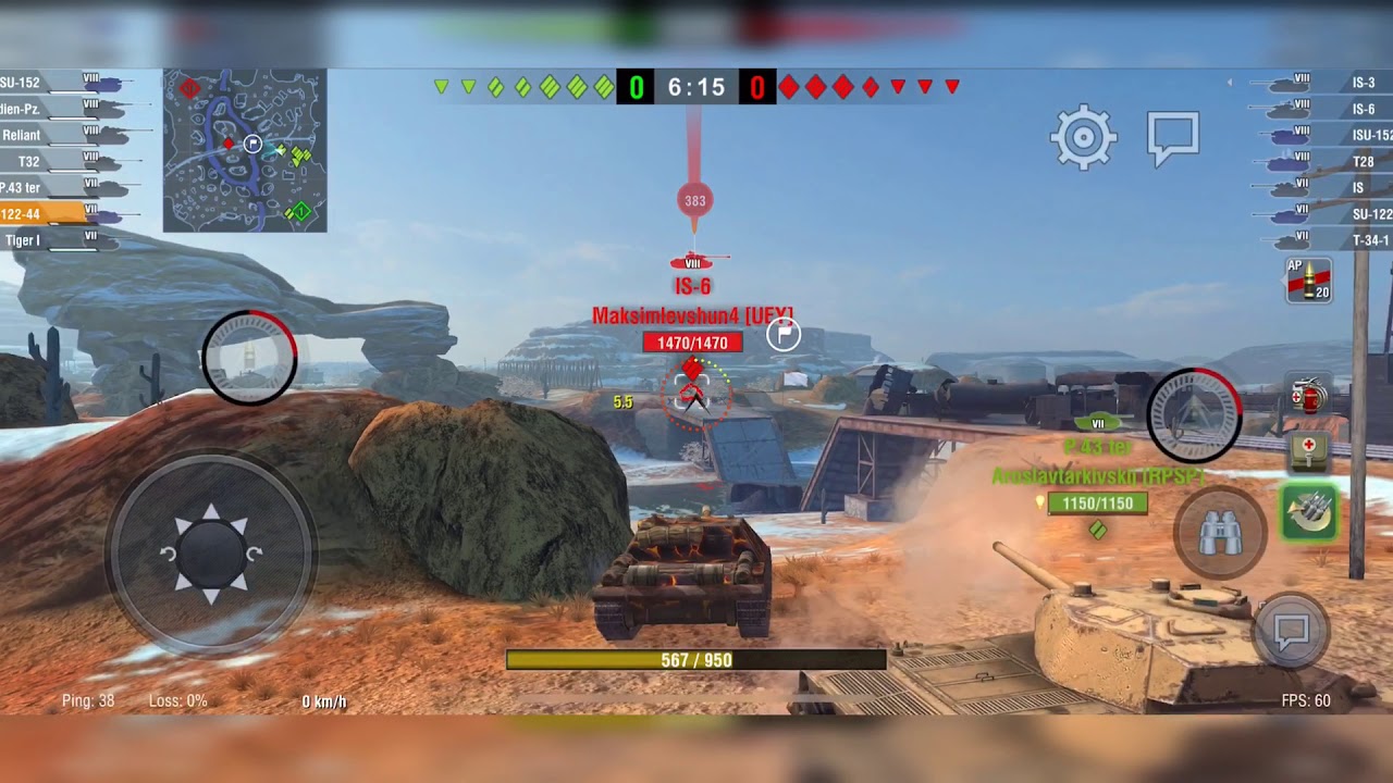 World of Tanks BLITZ Gameplay! - YouTube