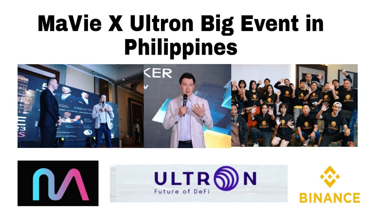 MaVie Ultron Event in Philippines | Ultron CEO | Oscar Rahat ulx - YouTube