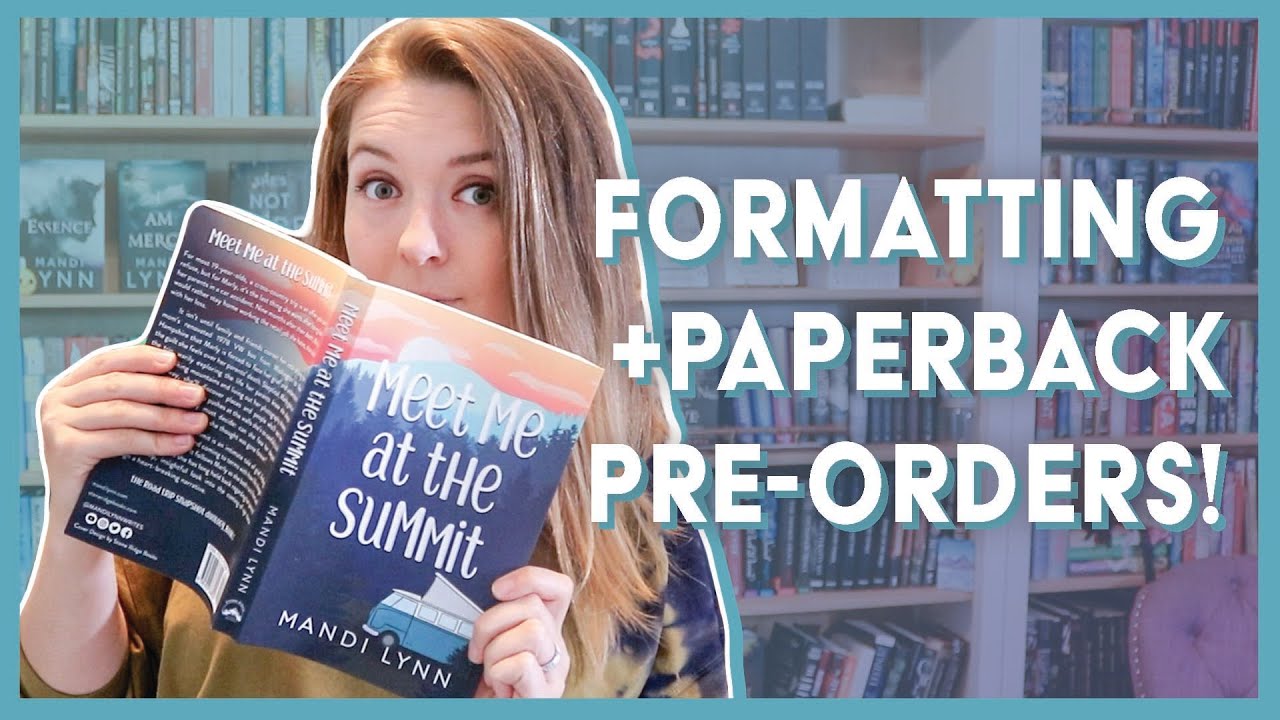 Book Formatting with InDesign & How to Do Paperback Pre-Orders on ...