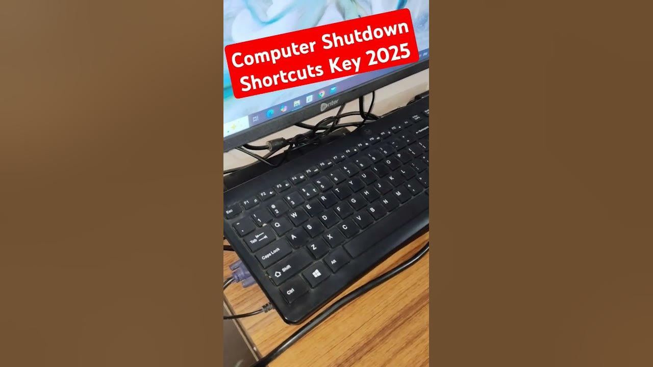 Computer Shutdown Shortcut Key / Pc Shutdown Shortcut #shorts #ytshorts ...