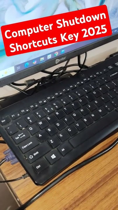 Computer Shutdown Shortcut Key / Pc Shutdown Shortcut #shorts #ytshorts ...
