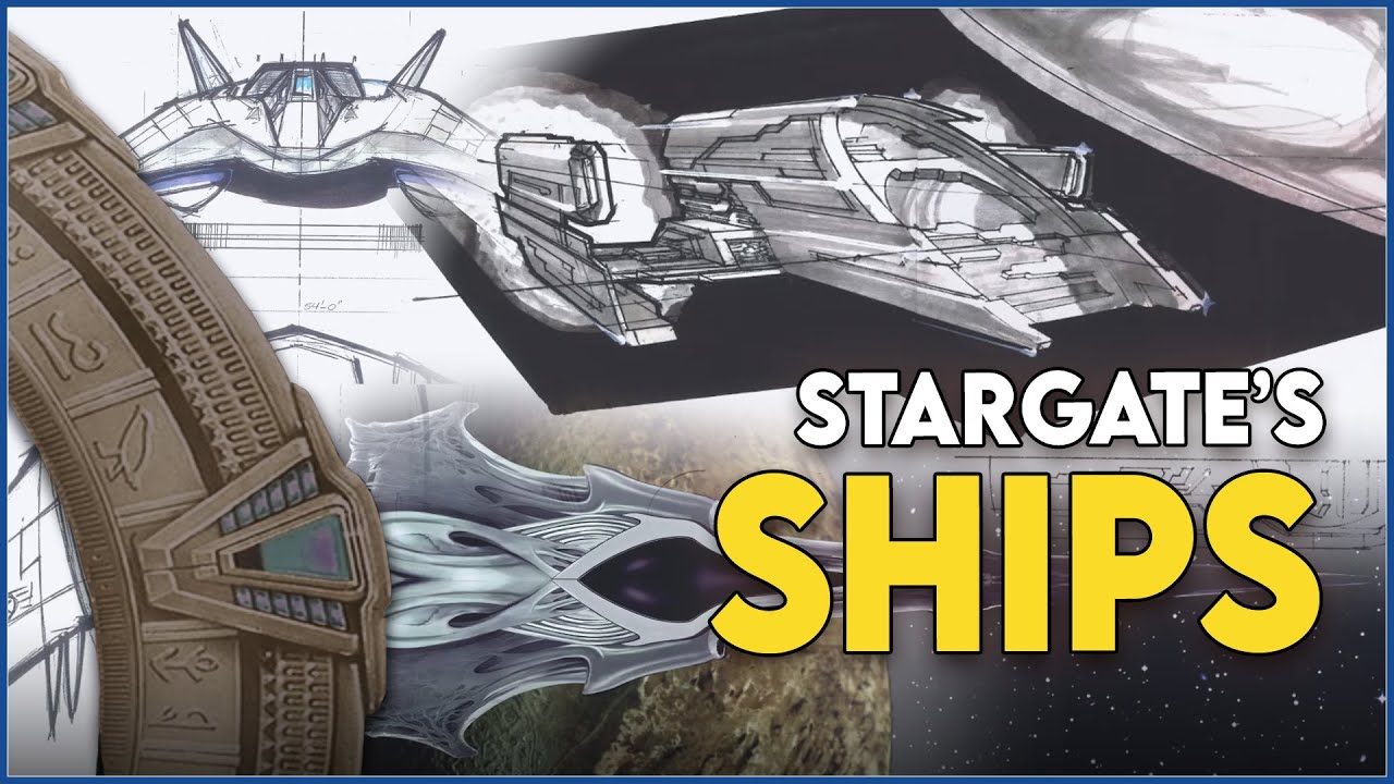 Designing the PUDDLE JUMPER and More Stargate Fighter Craft (Dial the ...