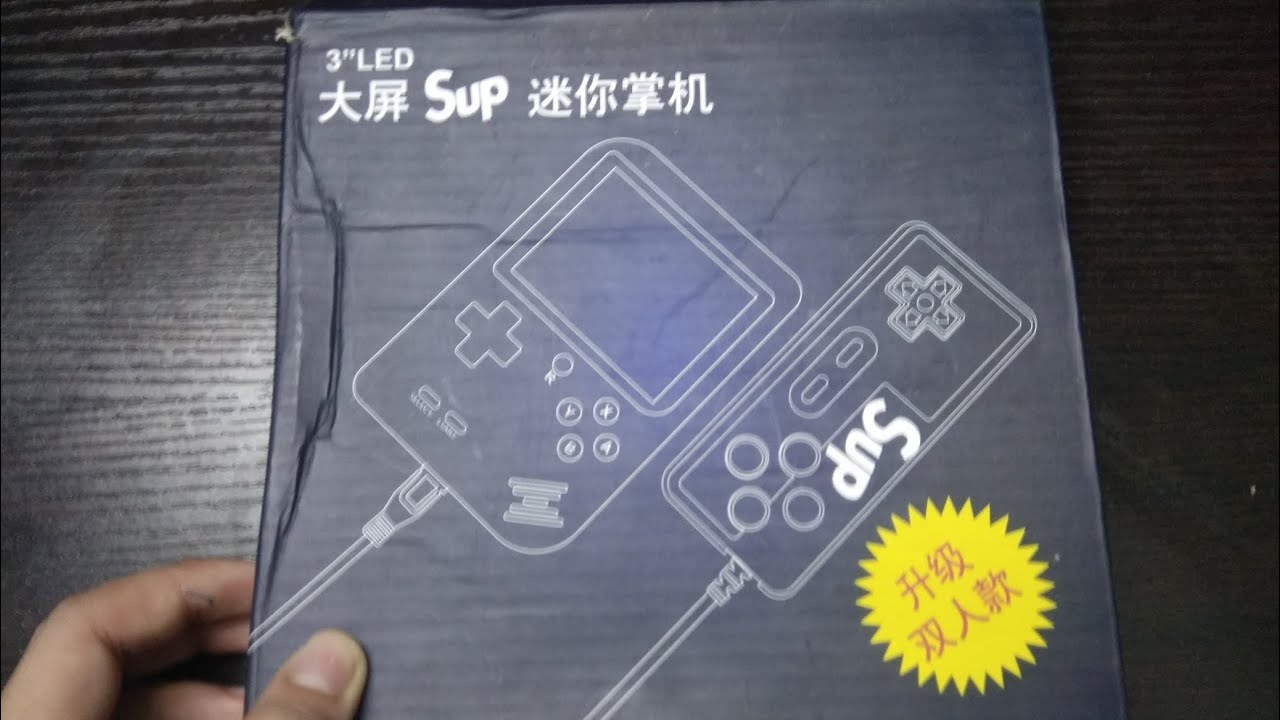 Unboxing an New Sup Gaming Console AMIT GAMING AND EDITS - YouTube