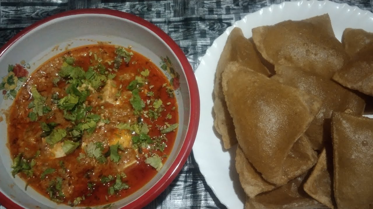 Paneer Poori Ke Sabzi Tasty Paneer Poori Ki Recipe - YouTube