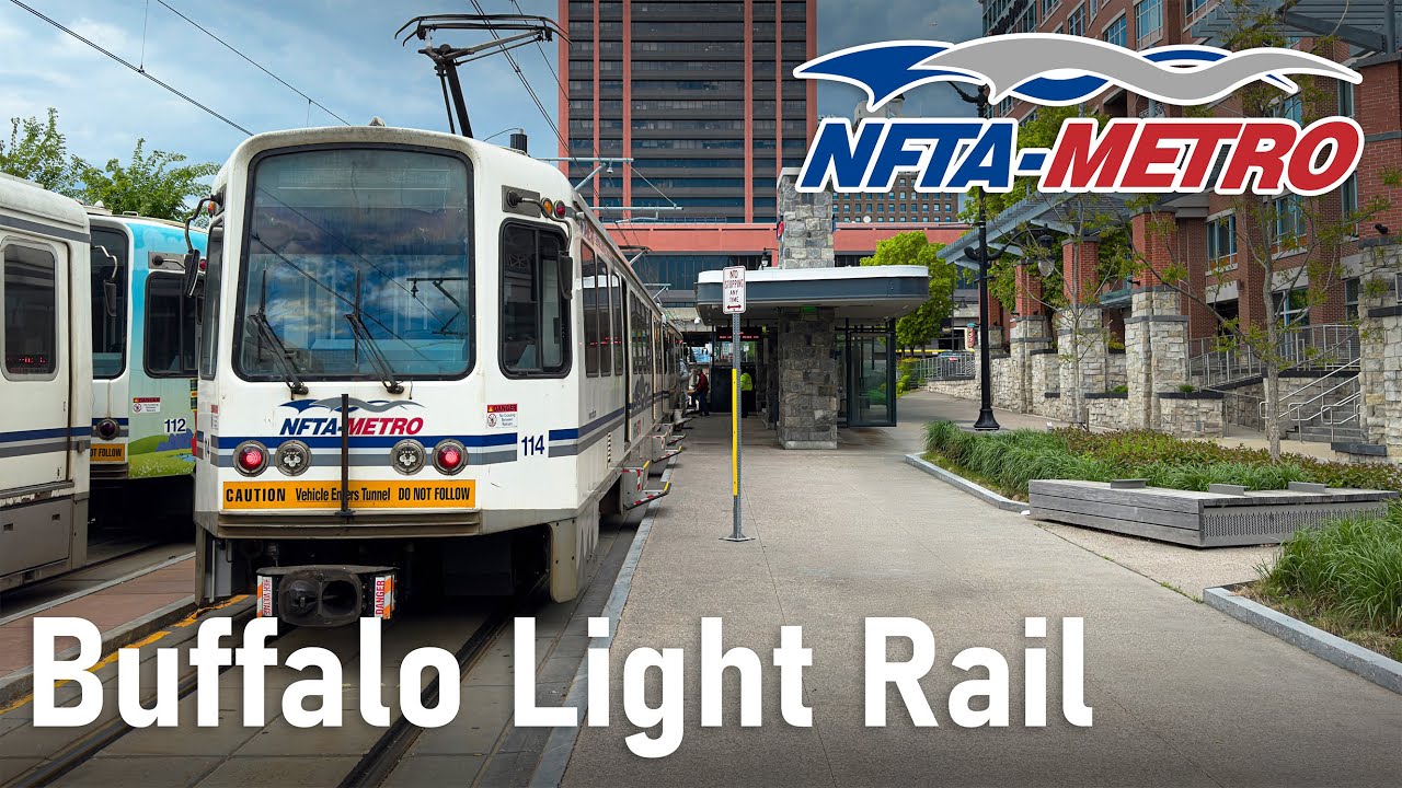 [4K] 🇺🇸 Buffalo Light Rail Compilation - YouTube