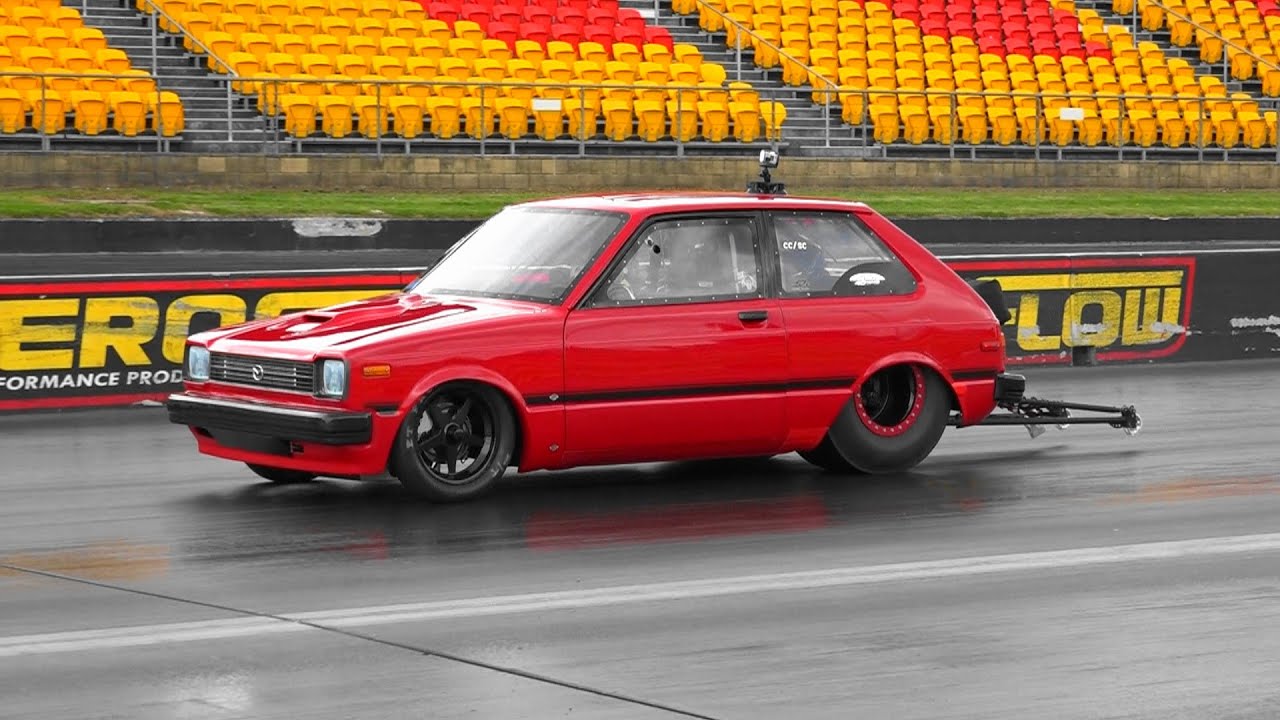 PAC PERFORMANCE 13B TURBO STARLET 8.09 @ 167 MPH - YouTube