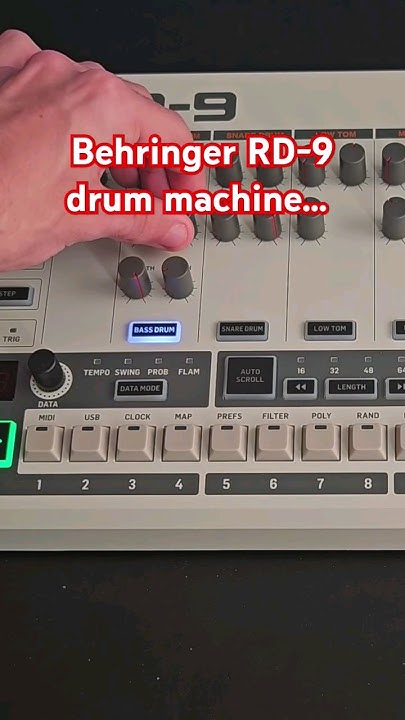 behringer RD-9 drum machine... #shorts #behringer - YouTube