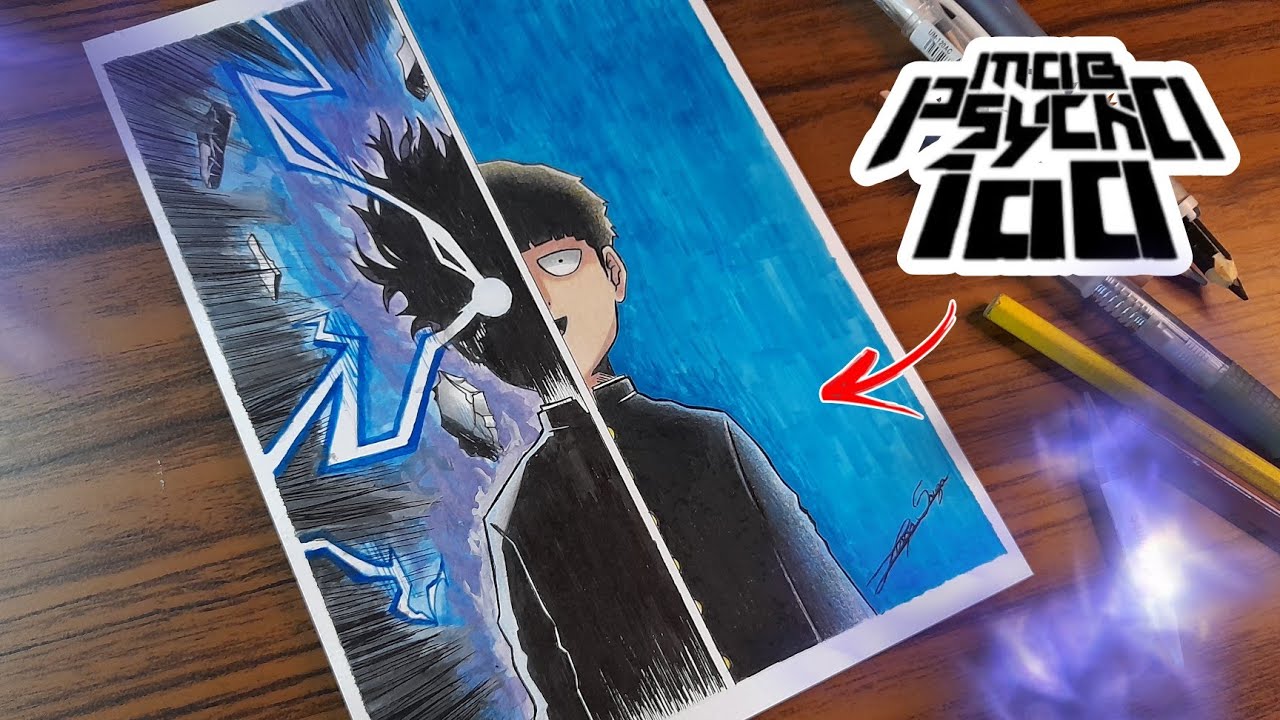 Drawing Mob Psycho 100 | Tiago Artes - YouTube