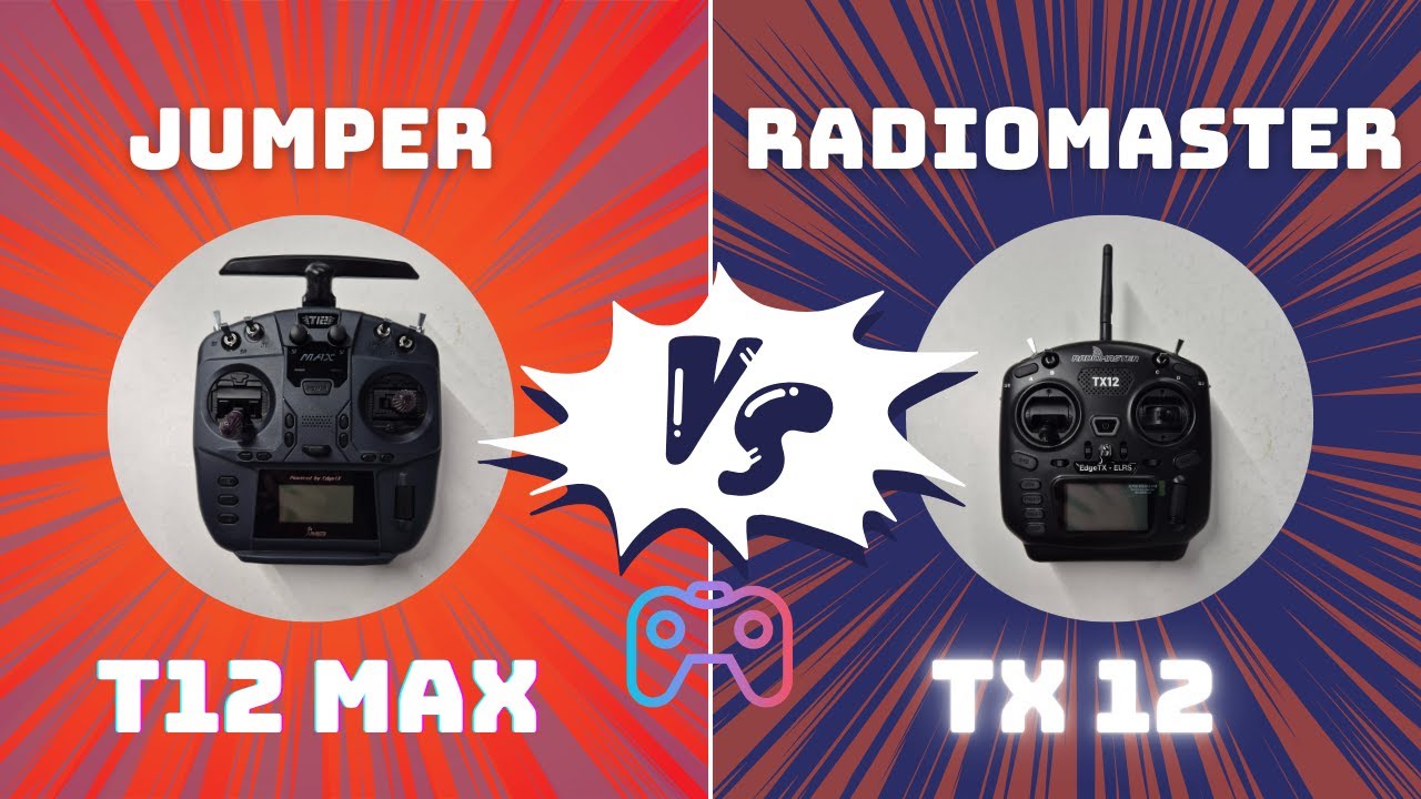 Radiomaster TX12 vs Jumper T12 MAX - YouTube