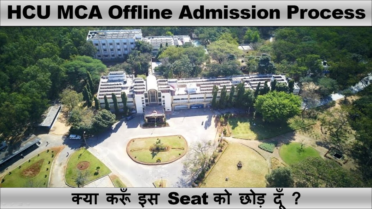 HCU Offline Counselling Process #hcu #hcumca - YouTube