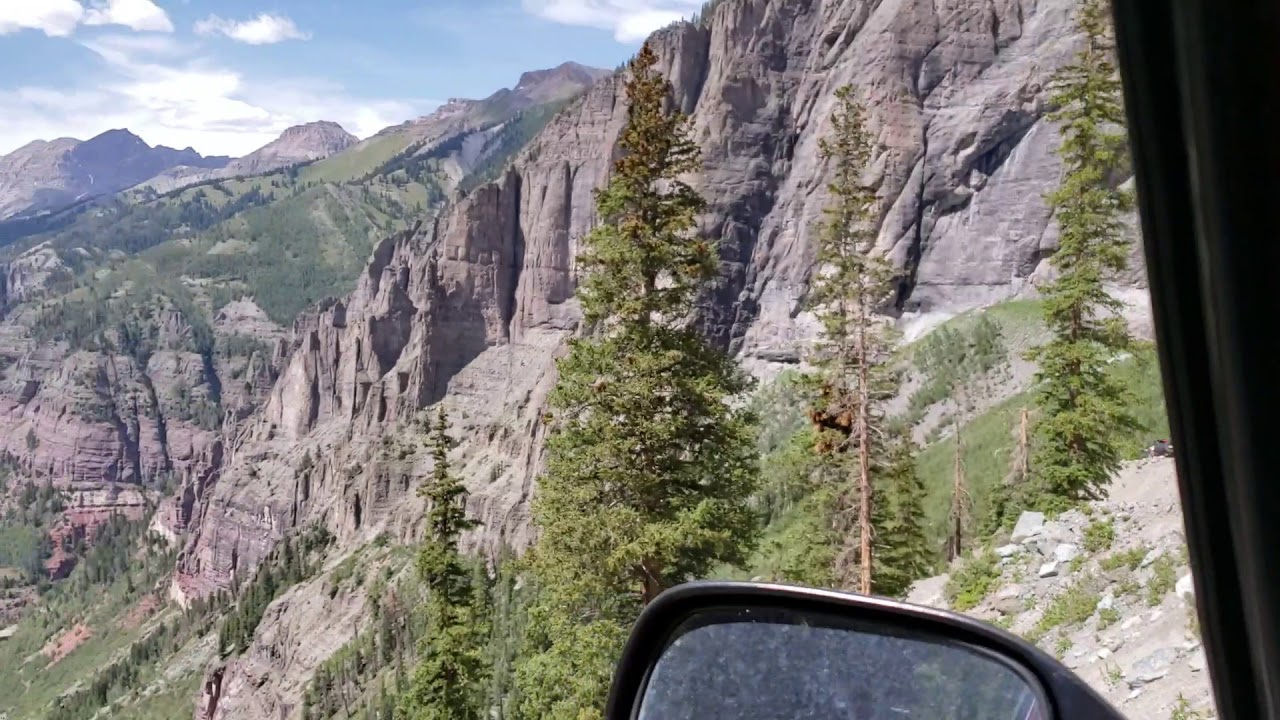 Beautiful view of Telluride from Black Bear Pass - YouTube