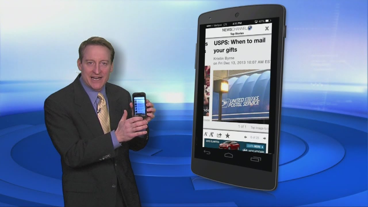 Mark Johnson introduces the new Newsnet5 mobile app - YouTube