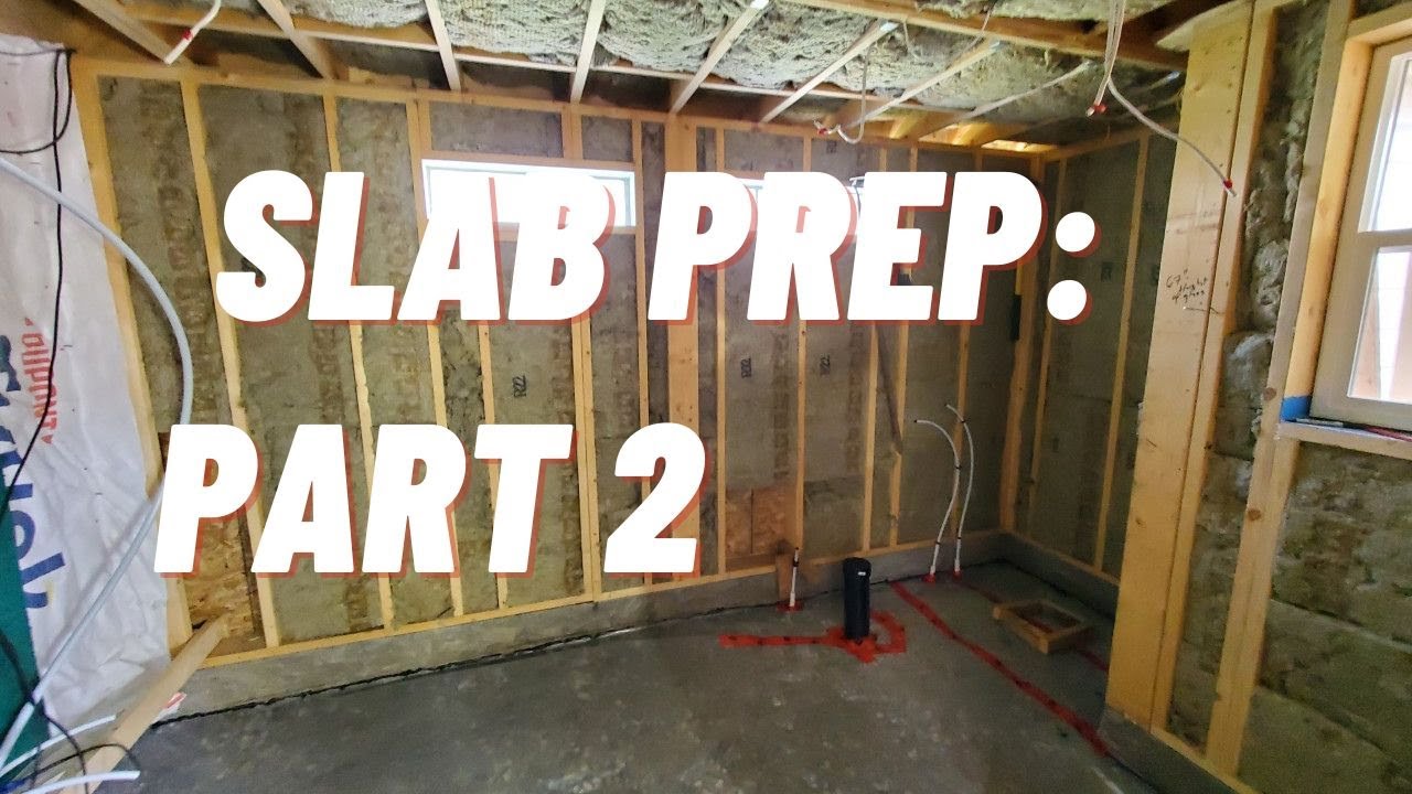 Slab prep part 2: Poly & concrete (DIY guide) - YouTube