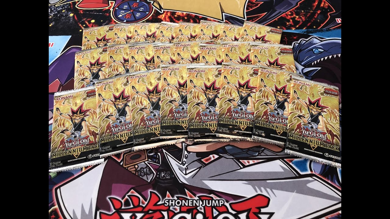 Yu-Gi-Oh! Millennium Pack 1st Edition 24 Packs Opening! Good Pulls ...