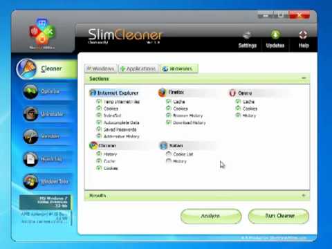 SlimCleaner™: How to Use SlimCleaner (Beta) - YouTube