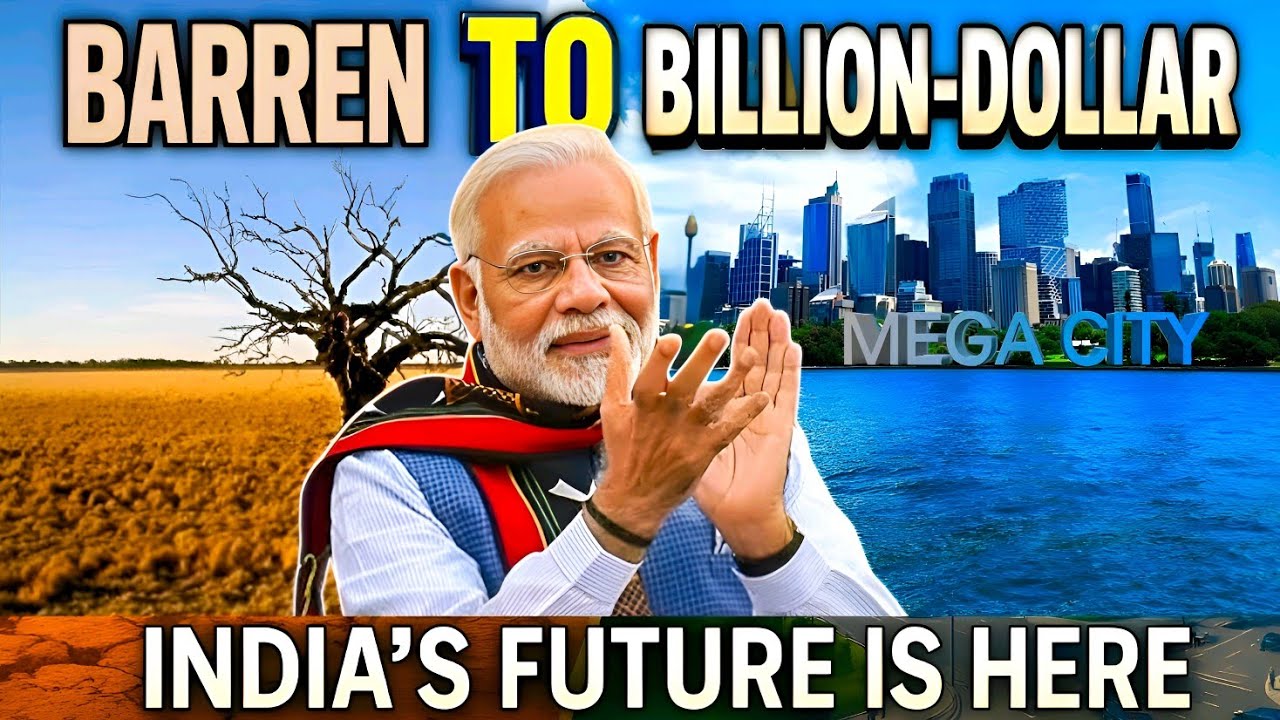 FROM Barren Land to BILLION DOLLAR Mega City! India's NEXT BIG CITY ...