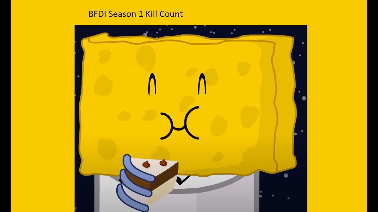 BFDI Season 1 Kill Count - YouTube